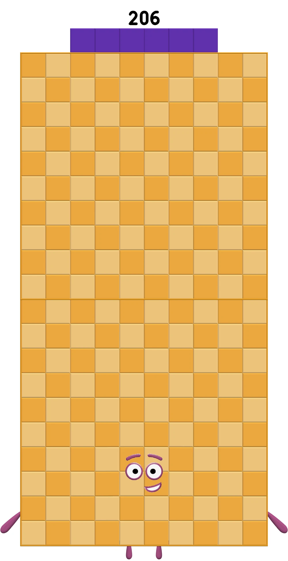 206 | Numberblocks big Wiki | Fandom