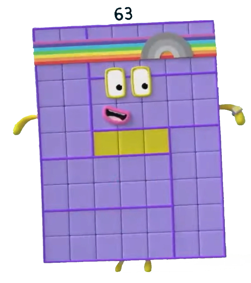 Sixty-Three | Numberblocks Wiki | Fandom