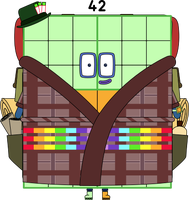 Forty-Two/Fanmade Gallery | Numberblocks Wiki | Fandom