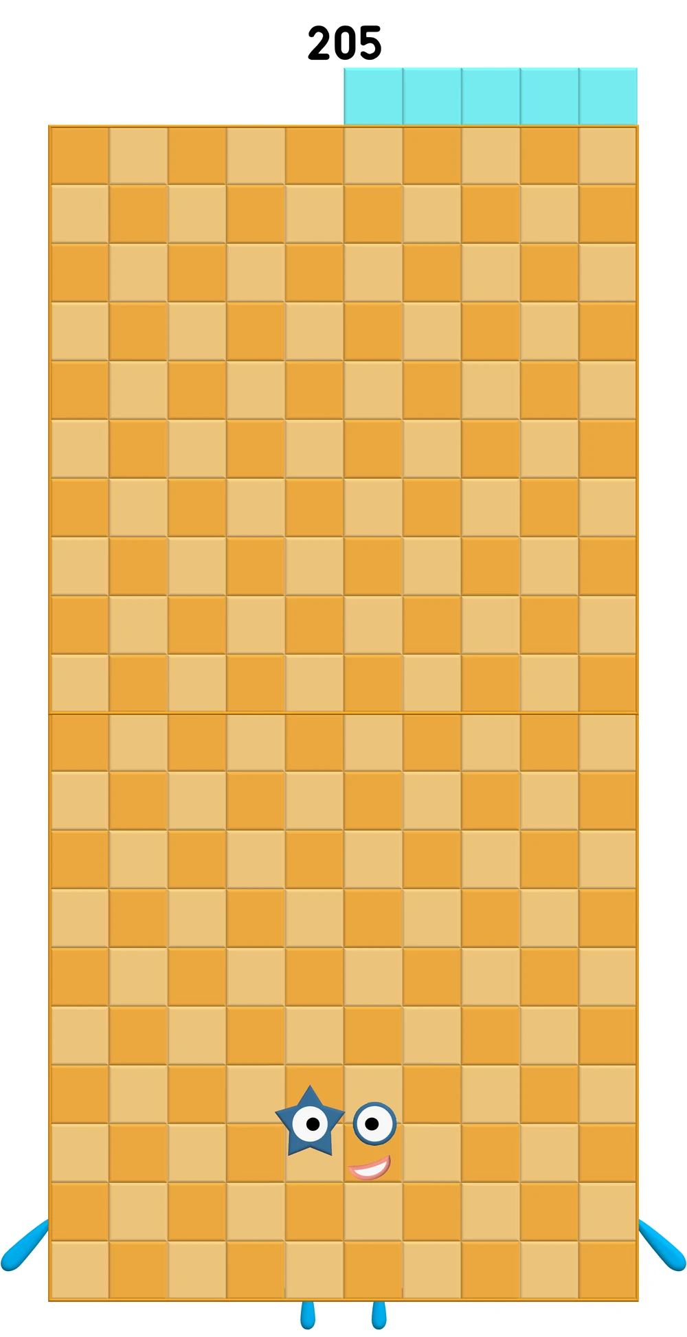 205 | Numberblocks big Wiki | Fandom