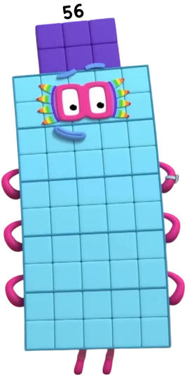 Fifty-Six | Numberblocks Wiki | Fandom
