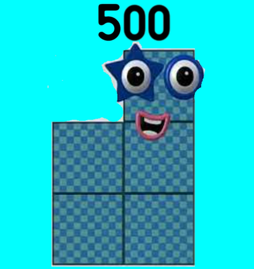 Five Hundred (Numberblocks 2) Numberblocks Fanon Wiki, 46% OFF