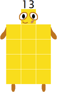 Thirteen (character)/Fanmade Gallery | Numberblocks Wiki | Fandom