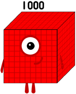 One Thousand | Numberblocks Wiki | Fandom