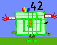 Forty-Two/Fanmade Gallery | Numberblocks Wiki | Fandom