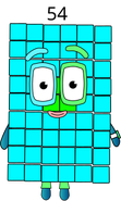 Fifty-Four/Fanmade Gallery | Numberblocks Wiki | Fandom