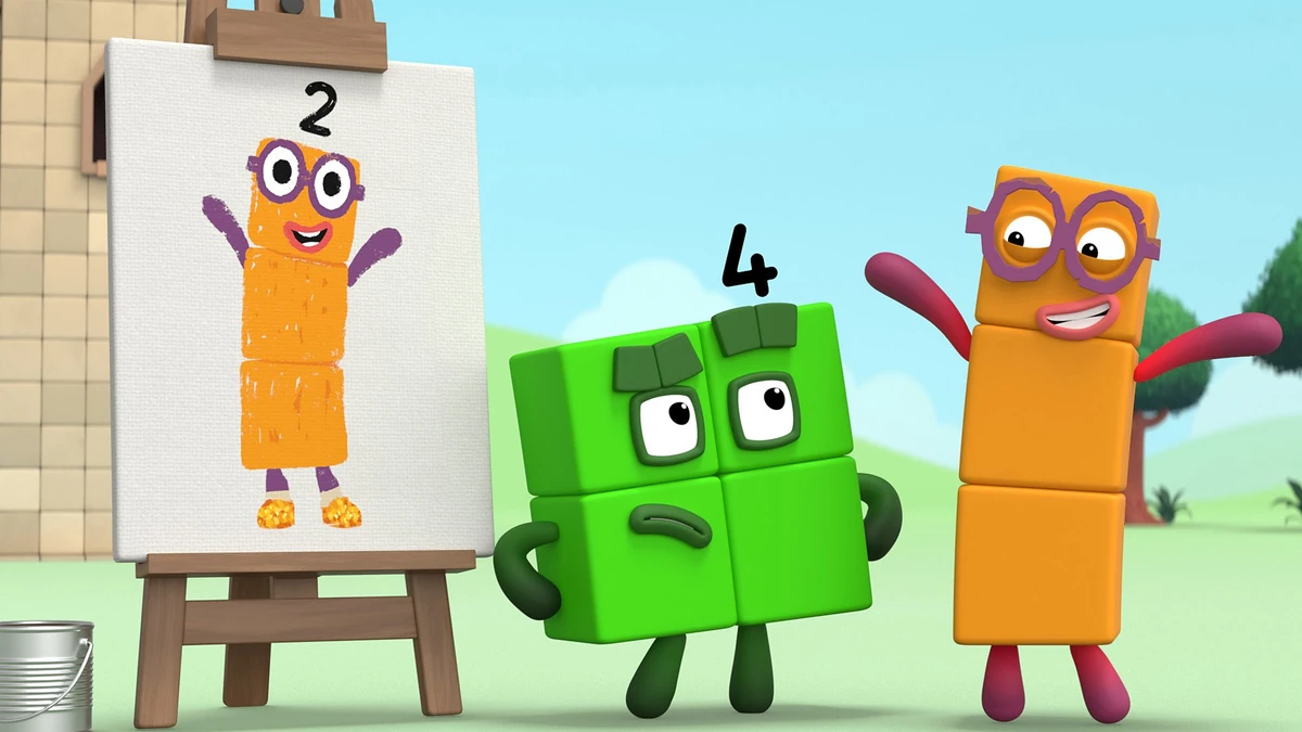 Painting by Numbers | Numberblocks Wiki | Fandom