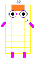 Thirty-Two/Fanmade Gallery | Numberblocks Wiki | Fandom