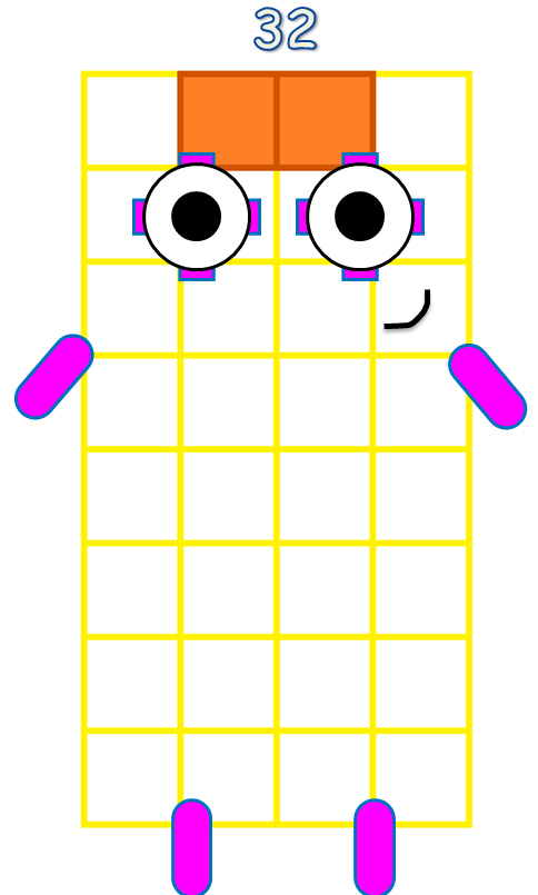 Thirty-Two/Fanmade Gallery | Numberblocks Wiki | Fandom
