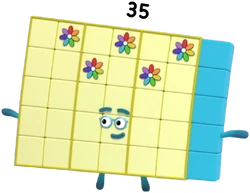 Numberblocks 35 Fanmade Glowing In Minecraft NUMBERBLOCKS, 53% OFF