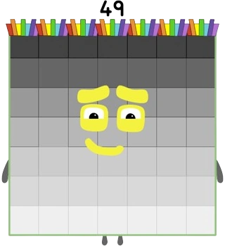 Forty-Nine/Fanmade Gallery | Numberblocks Wiki | Fandom