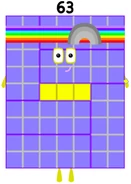 Sixty-Three/Fanmade Gallery | Numberblocks Wiki | Fandom