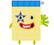 Thirty-Five/Fanmade Gallery | Numberblocks Wiki | Fandom