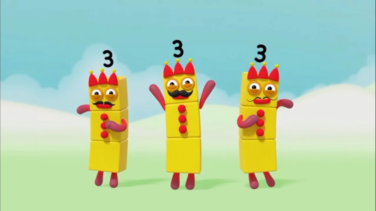 The Three Threes | Numberblocks Wiki | Fandom