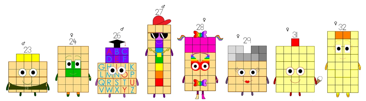 User blog:EducationToon/My fan-made figured out Numberblocks | Numberblocks Wiki | Fandom