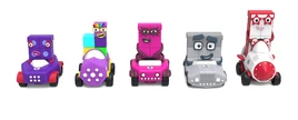 Merchandise/Numberblocks Mini Vehicles | Numberblocks Wiki | Fandom