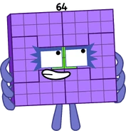Sixty-Four/Fanmade Gallery | Numberblocks Wiki | Fandom