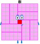 Eighty-One/Fanmade Gallery | Numberblocks Wiki | Fandom