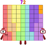Seventy-Two/Fanmade Gallery | Numberblocks Wiki | Fandom