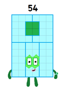 Fifty-Four/Fanmade Gallery | Numberblocks Wiki | Fandom