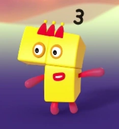 Three Character Numberblocks Wiki Fandom Powered By Colourblock Blues