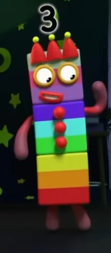 Three (character) | Numberblocks Wiki | Fandom