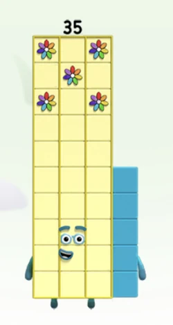 Fanmade Numberblocks Thirty-Five By Henry266 On DeviantArt