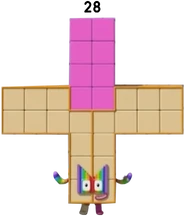 Twenty-Eight | Numberblocks Wiki | Fandom