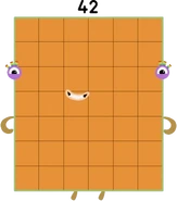 Forty-Two/Fanmade Gallery | Numberblocks Wiki | Fandom