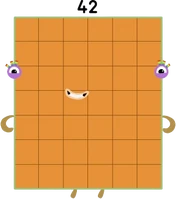 Forty-Two/Fanmade Gallery | Numberblocks Wiki | Fandom