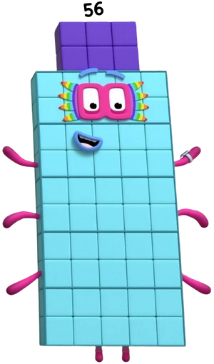 Fifty-Six | Numberblocks Wiki | Fandom