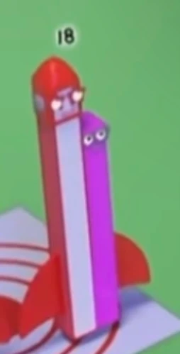 Eighteen (character) | Numberblocks Wiki | Fandom
