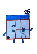 Twenty-Five/Fanmade Gallery | Numberblocks Wiki | Fandom