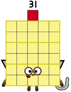 Thirty-One/Fanmade Gallery | Numberblocks Wiki | Fandom