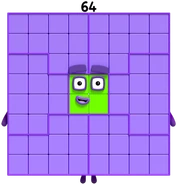Sixty-Four | Numberblocks Wiki | Fandom