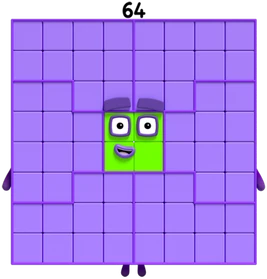 Sixty-Four | Numberblocks Wiki | Fandom