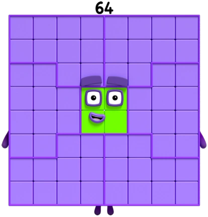 Sixty-Four | Numberblocks Wiki | Fandom