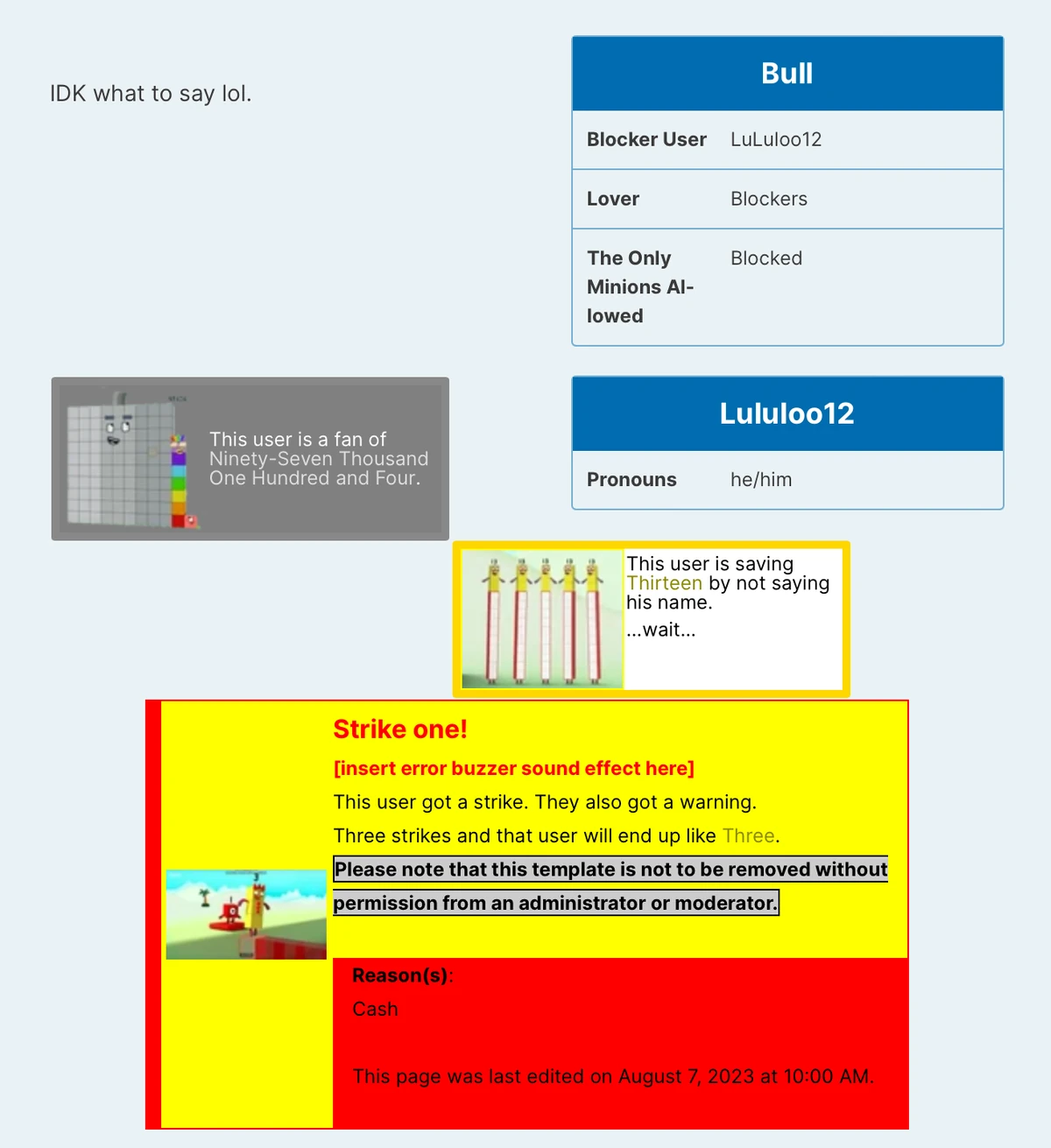User blog:Lululoo12/What on earth! | Numberblocks Wiki | Fandom