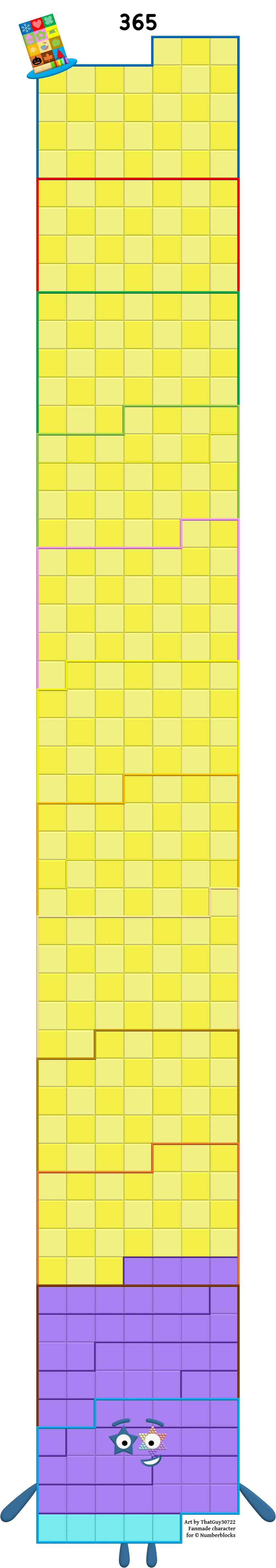 365 | Numberblocks big Wiki | Fandom