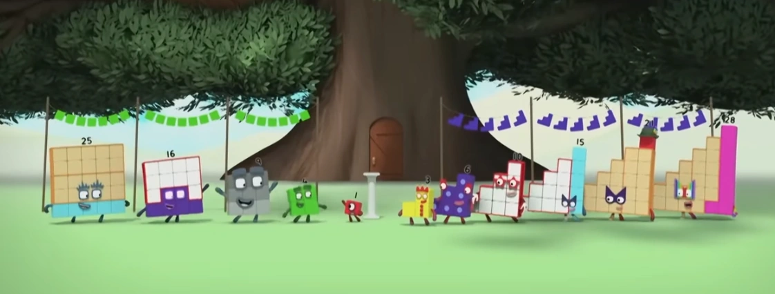 Steps Versus Squares/Gallery | Numberblocks Wiki | Fandom