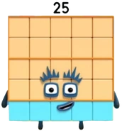 Twenty-Five | Numberblocks Wiki | Fandom
