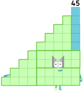 Forty-Five/Fanmade Gallery | Numberblocks Wiki | Fandom