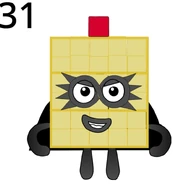 Thirty-One/Fanmade Gallery | Numberblocks Wiki | Fandom
