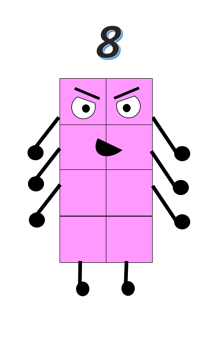 NumberBlocks 8 | NumberBlocksClip Wiki | Fandom