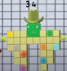 Thirty Four | Numberblocksfanmade Wiki | Fandom