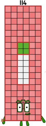 One hundred and fourteen | Numberblocks Wiki | Fandom