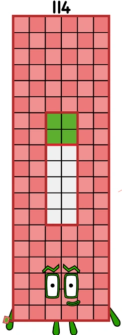 One hundred and fourteen | Numberblocks Wiki | Fandom