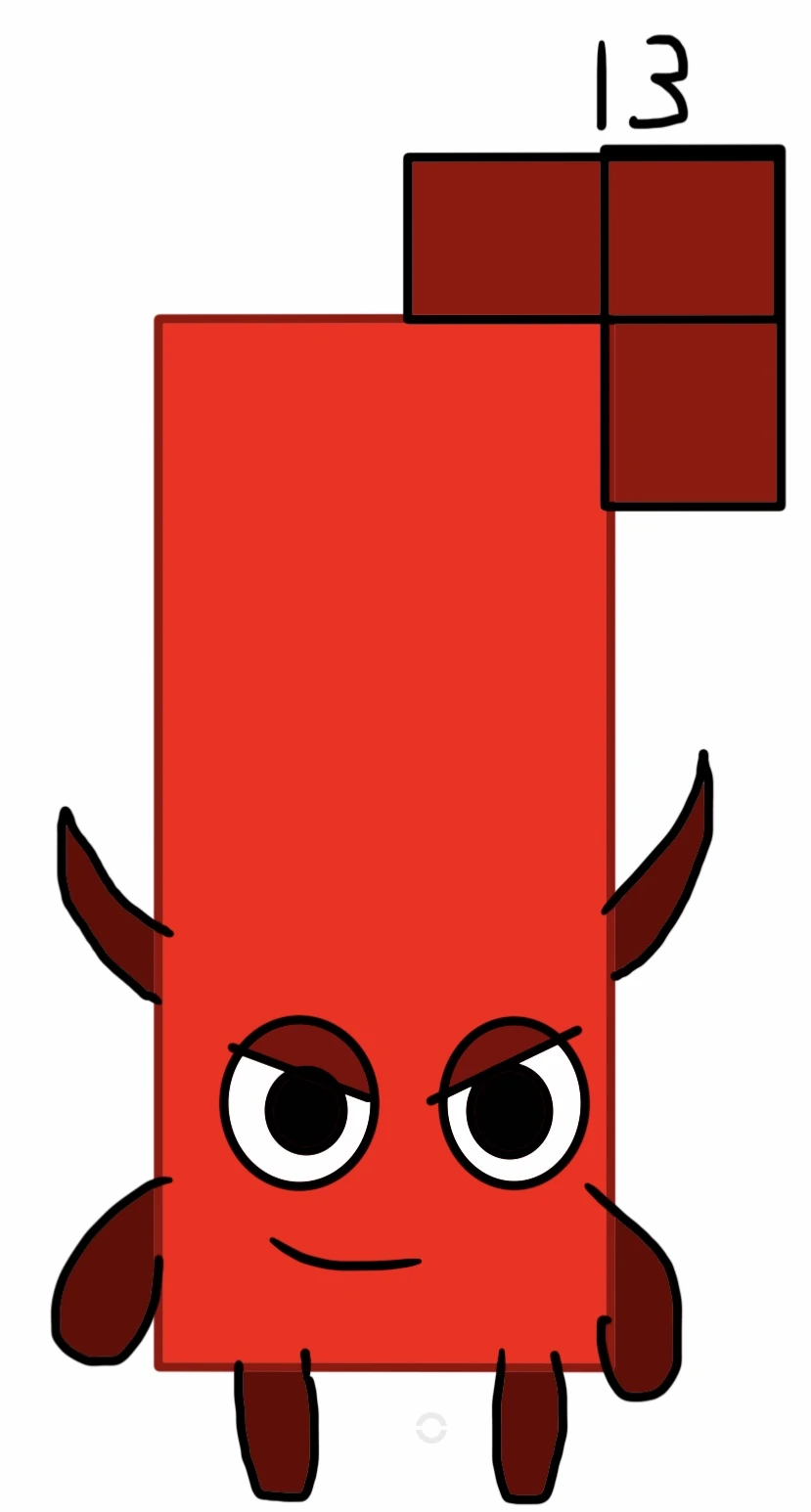 Evil Thirteen | Numberblueswiki Wiki | Fandom