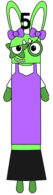 Numberbunny 5 | Numberbunnies Wiki | Fandom