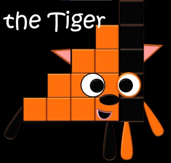 Lizzy the Tiger | Numberfanagram Wiki | Fandom